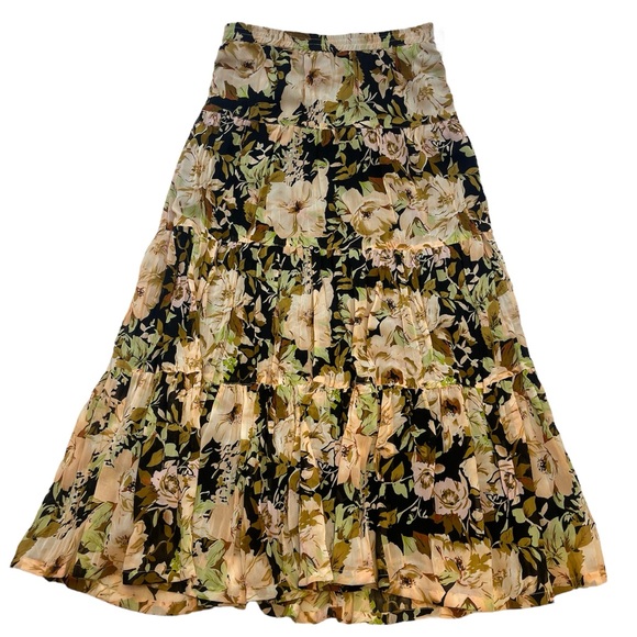The Pyramid Collection | Skirts | The Pyramid Collection Floral Maxi ...